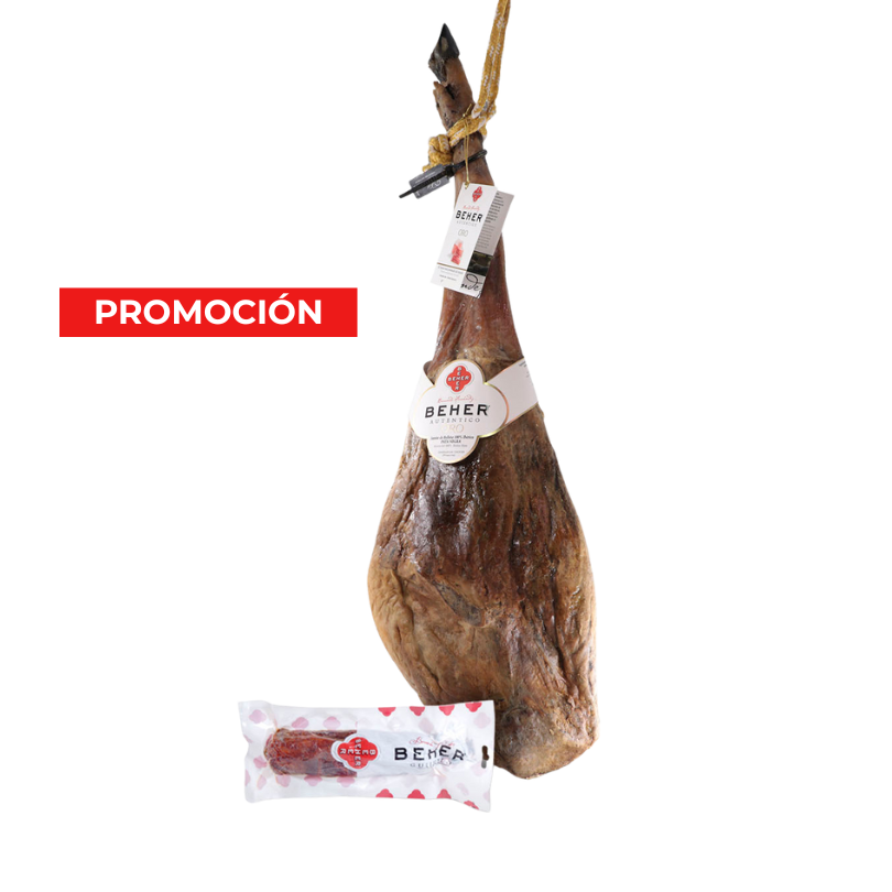 Jamón de Bellota 100% Ibérico ORO “Pata Negra” | Beher – Mundiberico