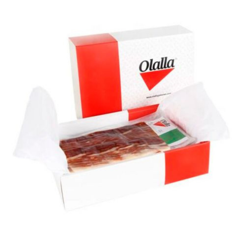Caja de Paleta Cebo de Campo Ibérica 50% Raza Ibérica Loncheada | Olal ...